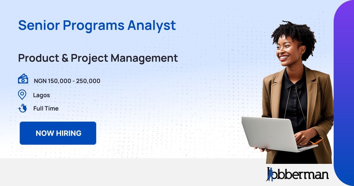 Senior Programs Analyst at 8thGear Partners | Jobberman