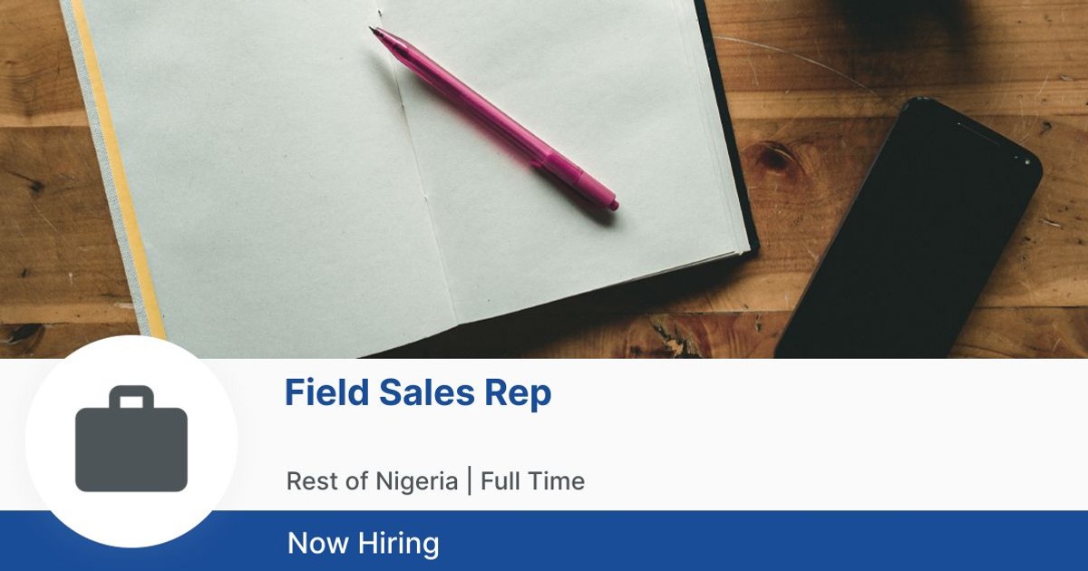 Field Sales Rep at Manpower Nigeria | Jobberman