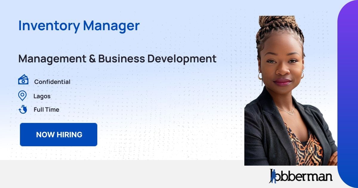 Inventory Manager at Bave Design Studio | Jobberman