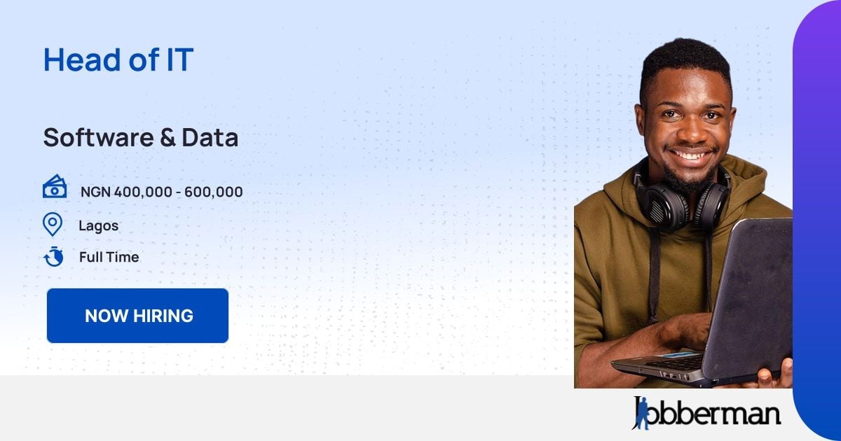 Head of IT at Amazing Inspiration Media | Jobberman