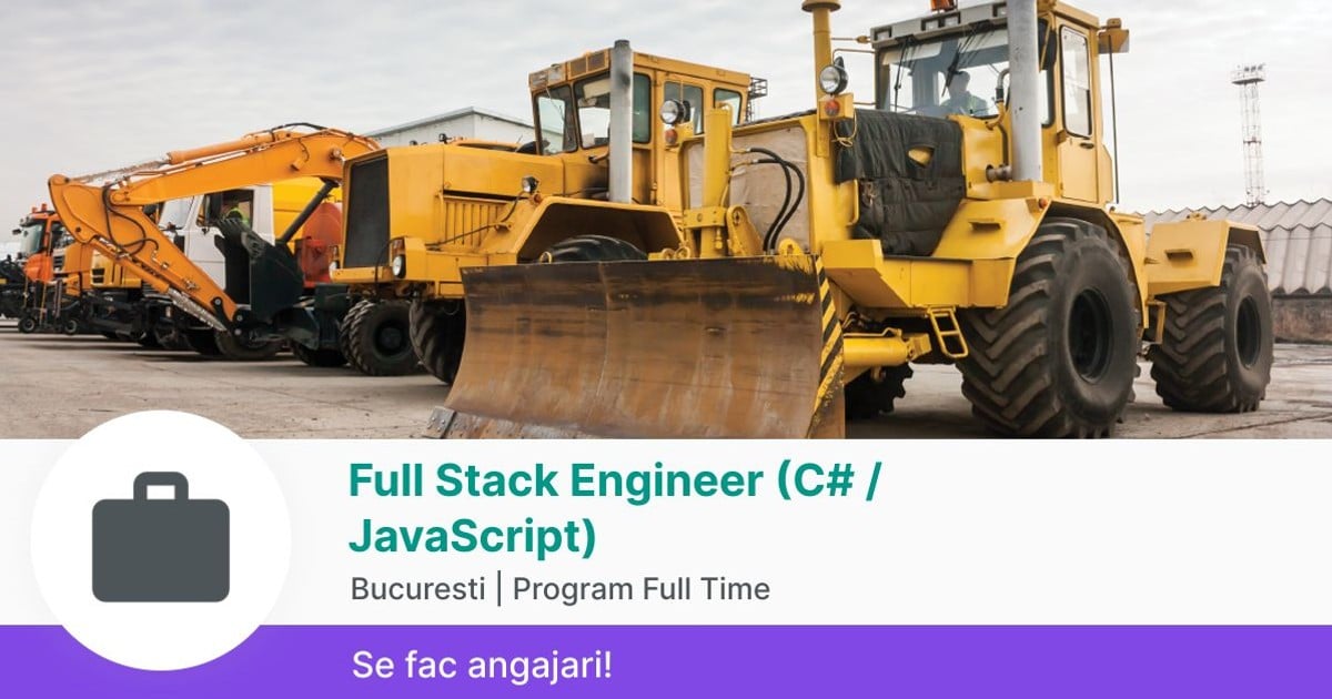 Full Stack Engineer (C# / JavaScript) in Bucuresti la GRAITEC GROUP ...