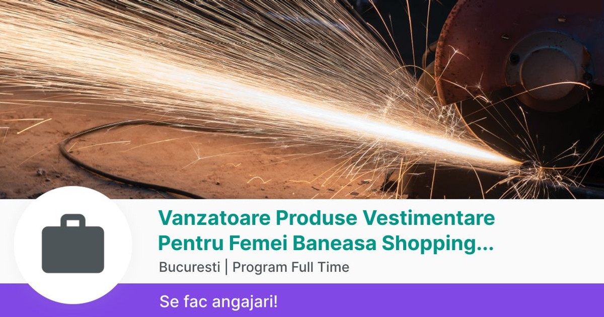 Vanzatoare Produse Vestimentare Pentru Femei Baneasa Shopping City in ...