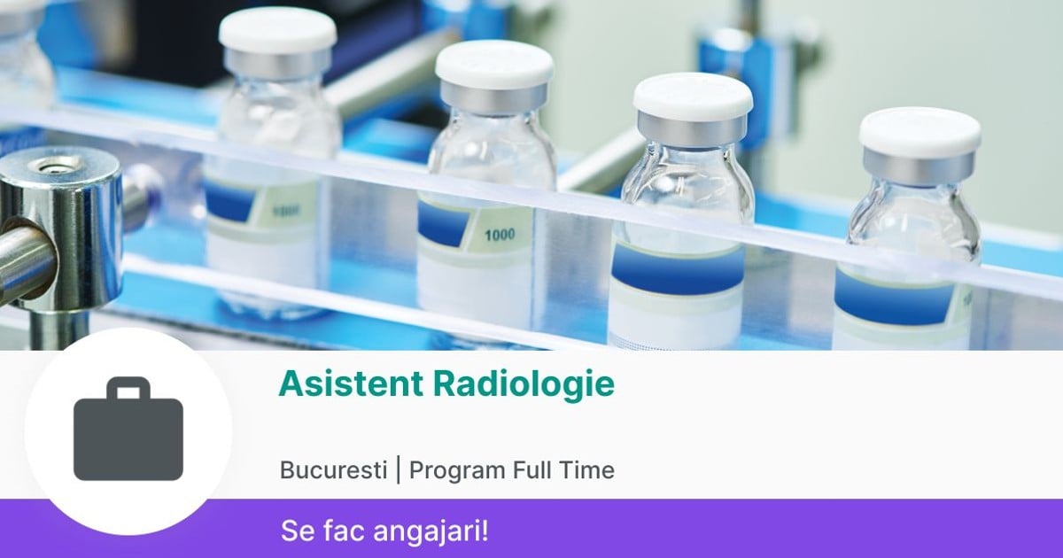 ASISTENT RADIOLOGIE in Bucuresti la DENTAL PREMIER | Jobradar24