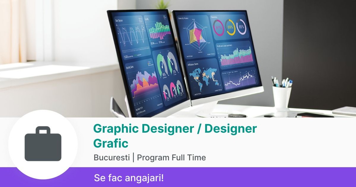 Graphic Designer / Designer Grafic in Bucuresti la Prohuman Romania ...