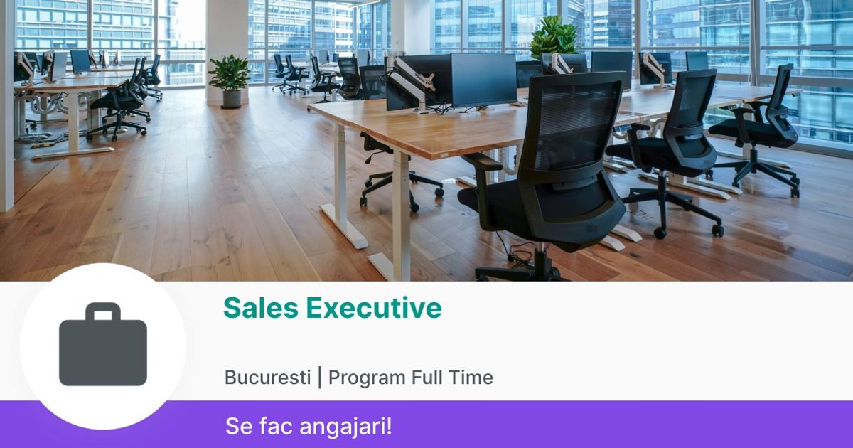 Sales Executive in Bucuresti la Payten | Jobradar24
