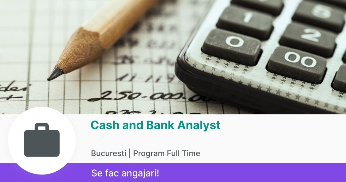 Cash and Bank Analyst in Bucuresti la Siemens Energy | Jobradar24