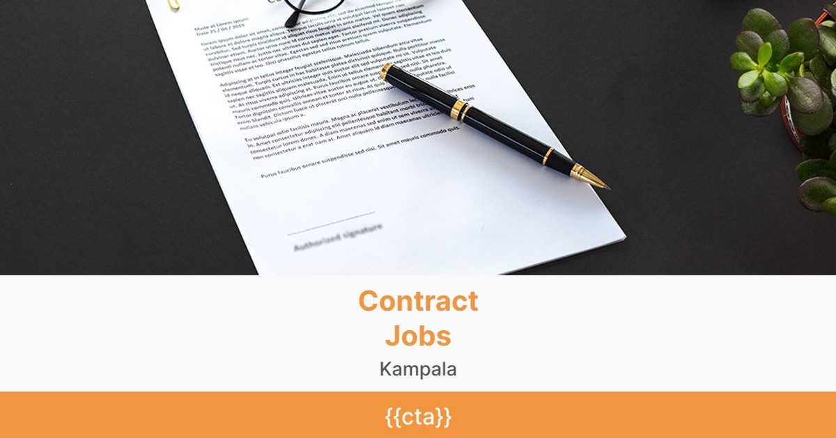 Contract Jobs in Kampala | BrighterMonday