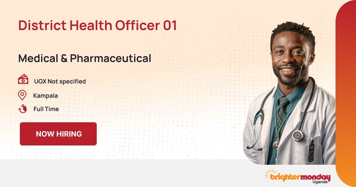 District Health Officer 01 at Kapchorwa District Service Commission ...
