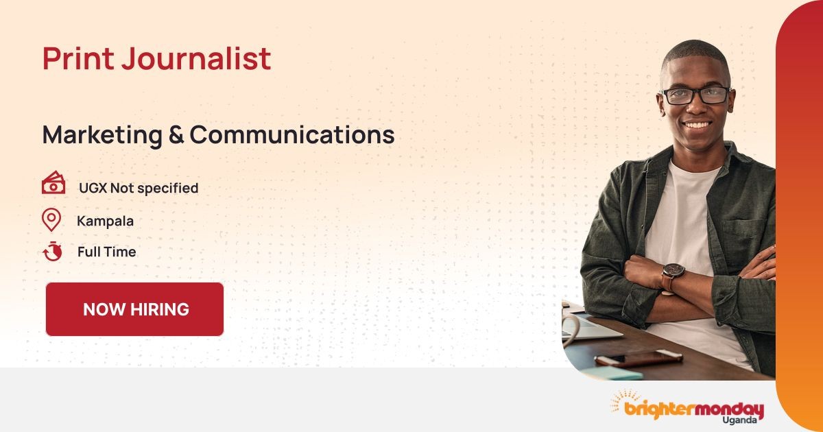 Print Journalist at Straight Talk Foundation Ltd | BrighterMonday