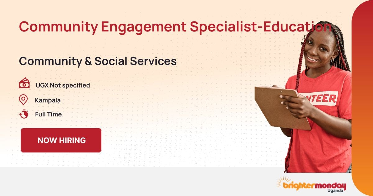 Community Engagement Specialist-Education at World Vision | BrighterMonday