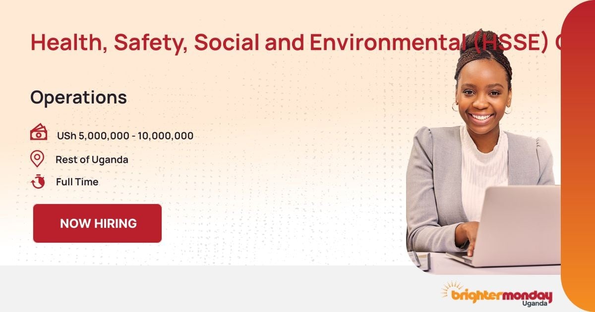 Health, Safety, Social and Environmental (HSSE) Officer at Asili farms ...