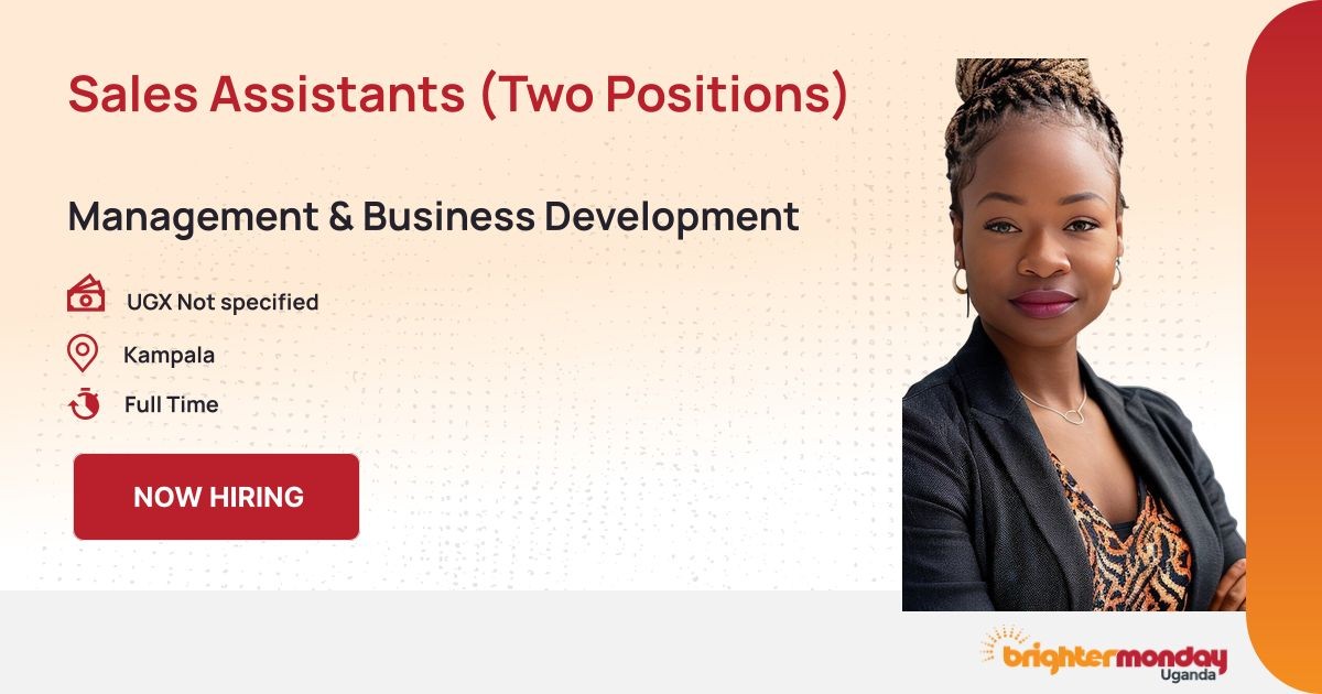 Sales Assistants (Two Positions) at Soundboard Consulting Associates ...