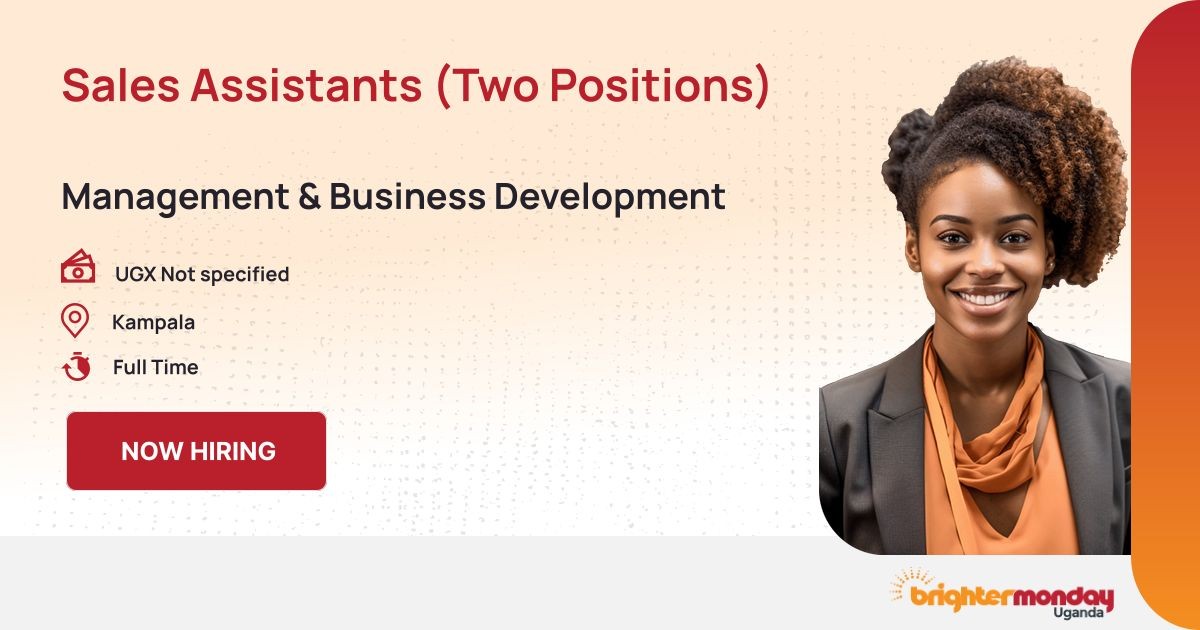 Sales Assistants (Two Positions) at Soundboard Consulting Associates ...