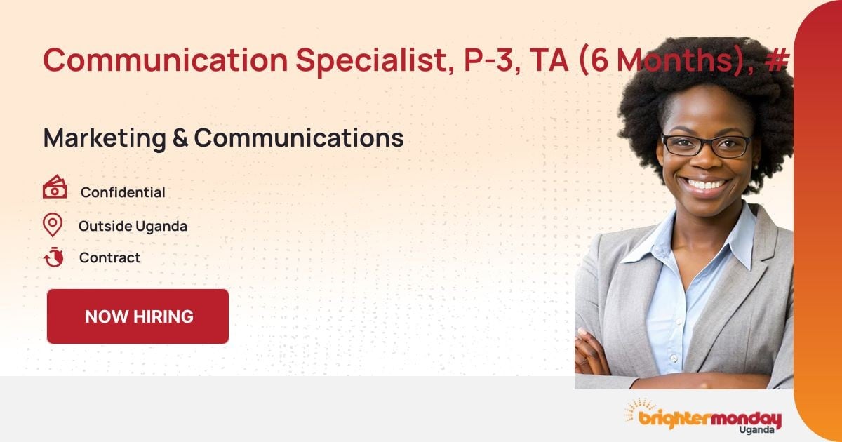 Communication Specialist, P-3, TA (6 Months), #137426, Bunia ...