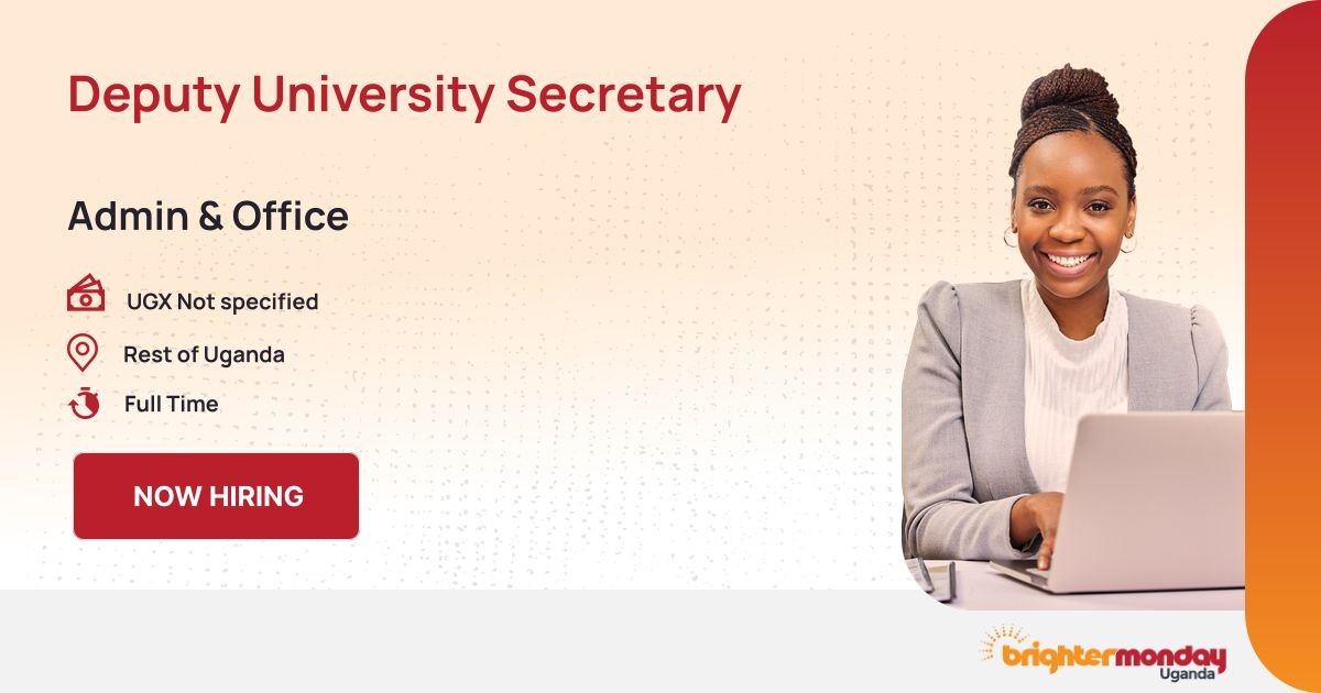 Deputy University Secretary at Gulu University | BrighterMonday