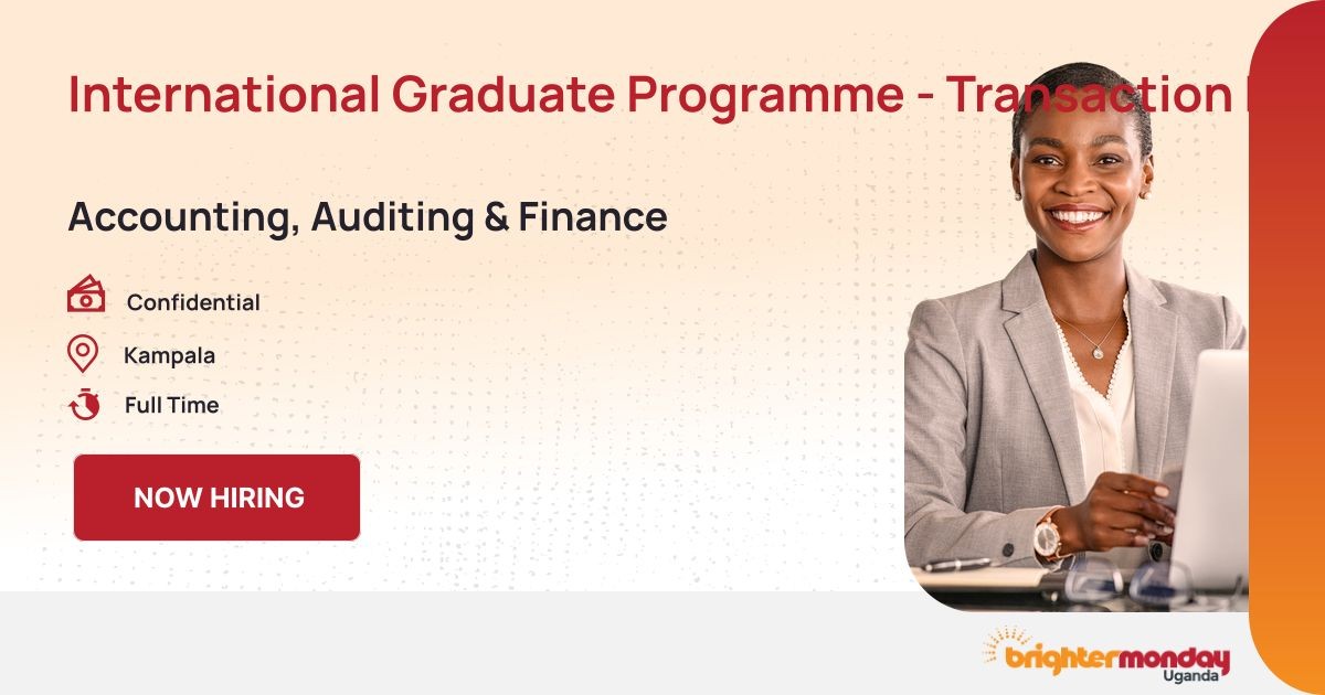 International Graduate Programme - Transaction Banking - Uganda at ...