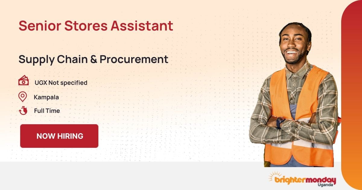 Senior Stores Assistant at Local Government Finance Commission (LGFC ...