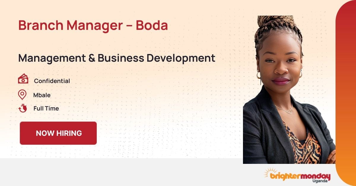 Branch Manager – Boda at Mogo Uganda | BrighterMonday